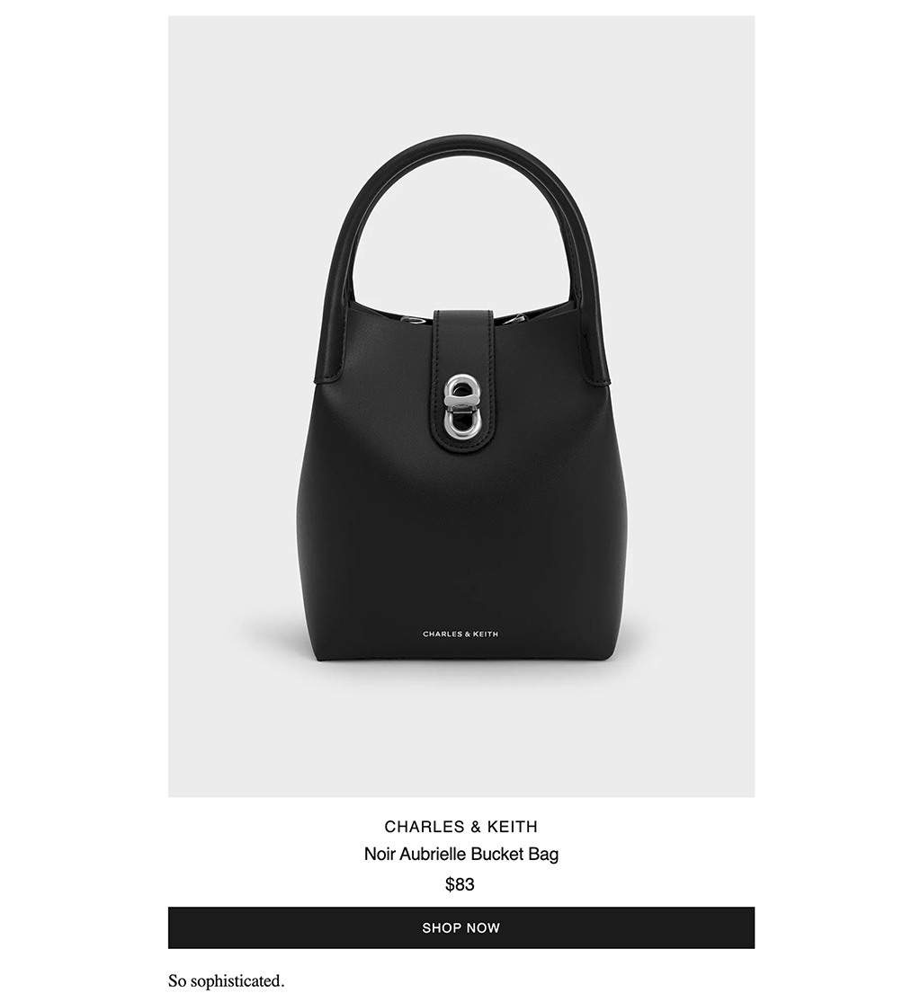 CHARLES & KEITH X Chet Lo Shoulder Bag And Aubrielle Bucket Bag in Who ...