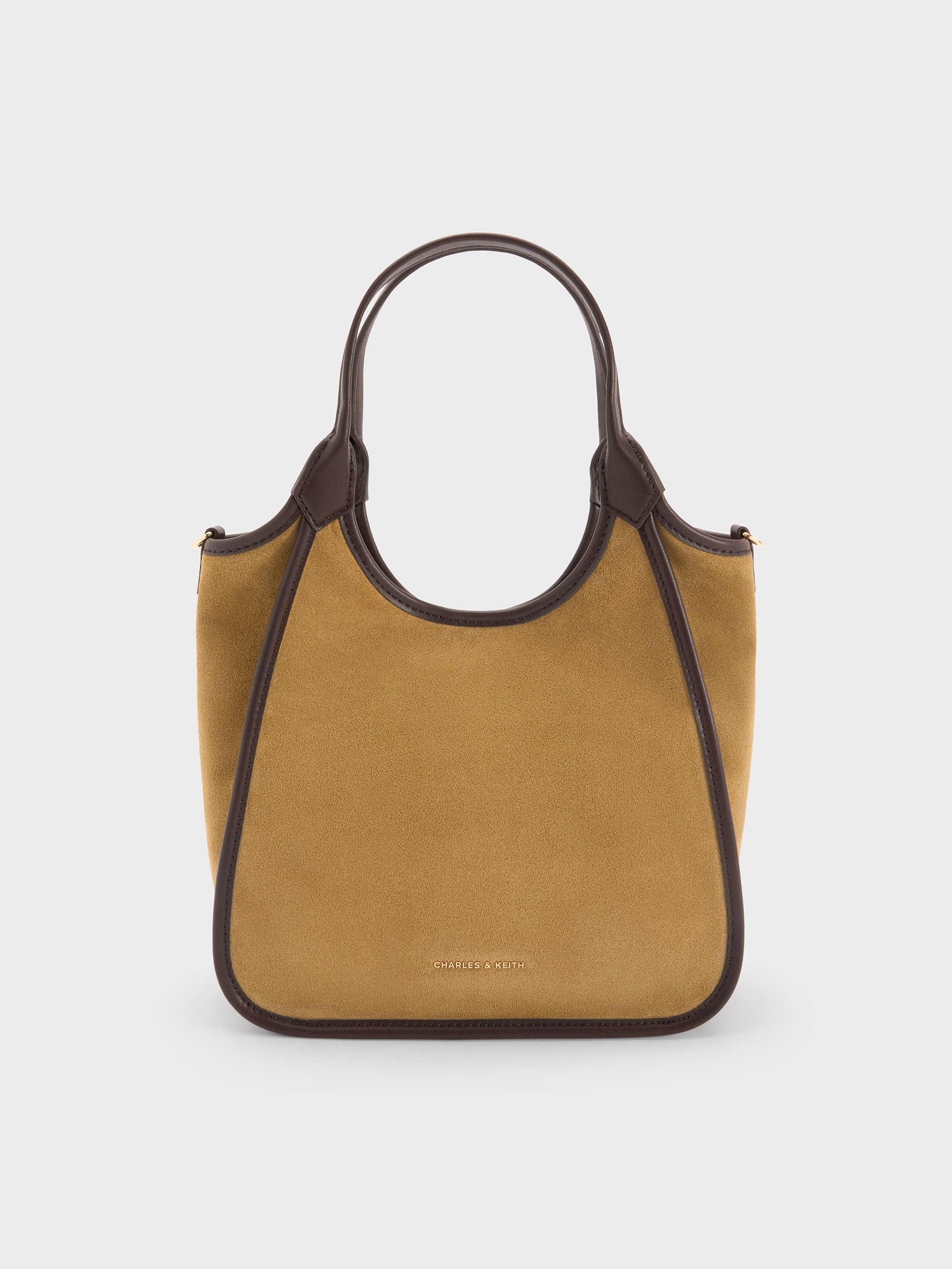 Sahara Sand Mini Sianna Contrast-Trim Tote Bag - Sahara Sand - Bags ...