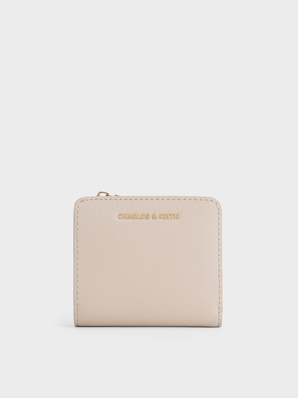 Top Zip Small Wallet - Hafer - CHARLES & KEITH DE