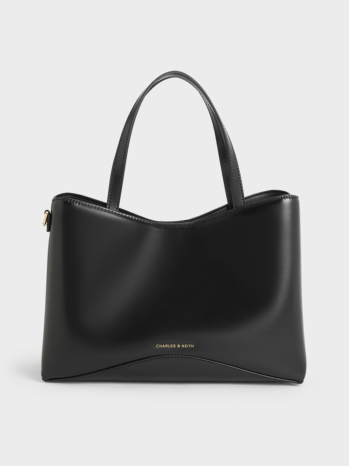 Black Sybill Tote Bag - CHARLES & KEITH CH